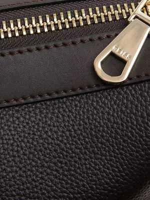 REISS Carter Leather Holdall