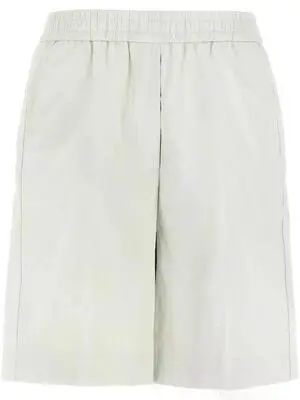NUDE Leather-effect Bermuda Shorts