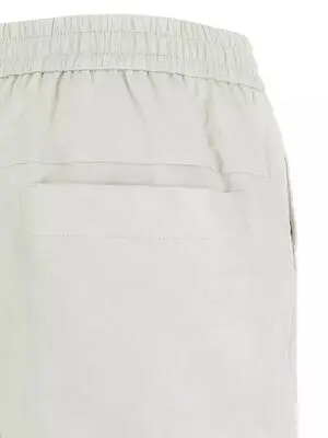 NUDE Leather-effect Bermuda Shorts
