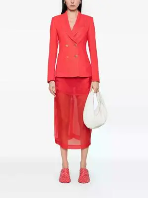 Tagliatore Double-breasted Blazer - Red
