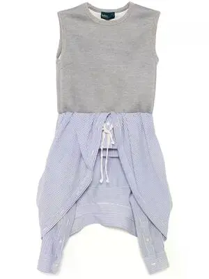 Kolor Sleeveless Panelled Top - Blue