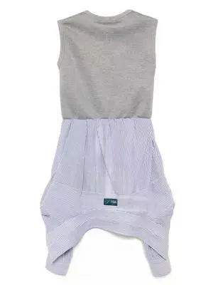 Kolor Sleeveless Panelled Top - Blue