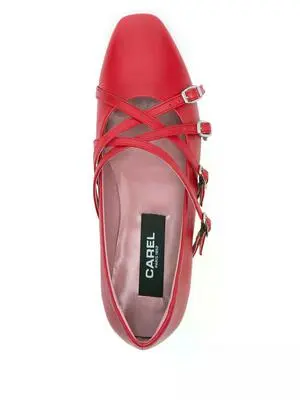 CAREL Eloise Ballet Flats - Red