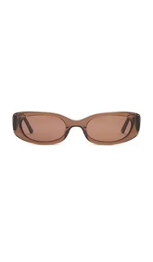 LU GOLDIE Cali Sunglasses - Coffee