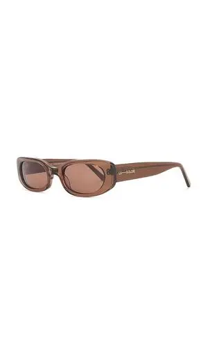 LU GOLDIE Cali Sunglasses - Coffee
