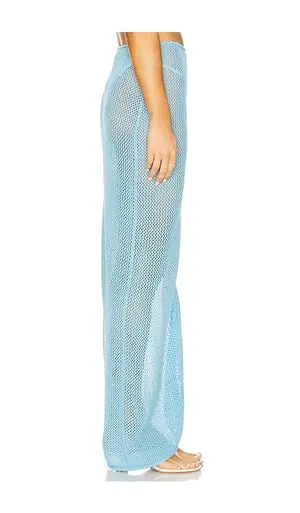 L*Space Soleil Sarong Skirt In Blue