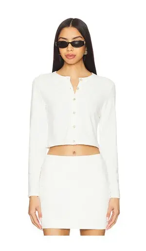 LA PORTE Lauren Swim Cardigan - Cloud
