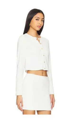 LA PORTE Lauren Swim Cardigan - Cloud