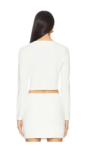 LA PORTE Lauren Swim Cardigan - Cloud
