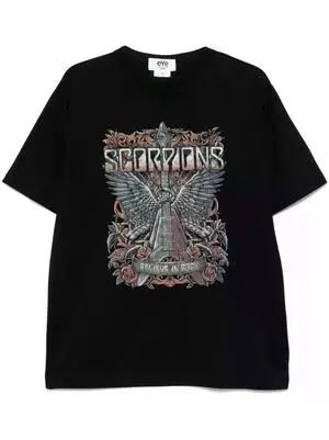 Junya Watanabe X Comme Des Garçons Scorpions T-shirt - Black