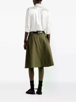 Prada Cotton Midi Skirt