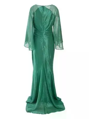 Talbot Runhof Voile Mermaid Gown