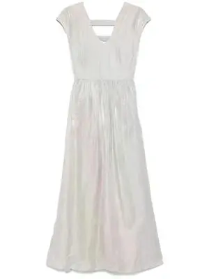 Emporio Armani V-neck Maxi Dress