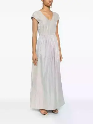 Emporio Armani V-neck Maxi Dress