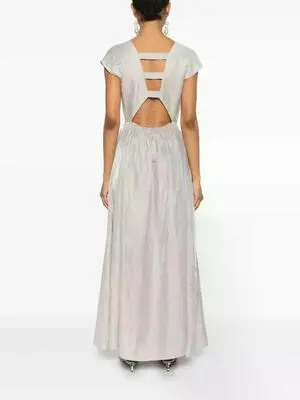 Emporio Armani V-neck Maxi Dress
