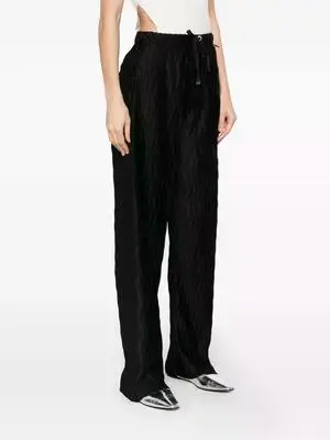 Herno Plissé Tapered Trousers