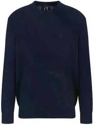 Armani Exchange Embroidered Sweaters For Men