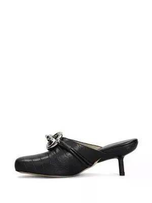 OTTANGE 75mm Leather Mules
