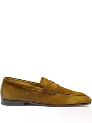 Santoni Carlo Loafers - Green