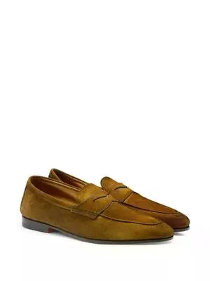 Santoni Carlo Loafers - Green