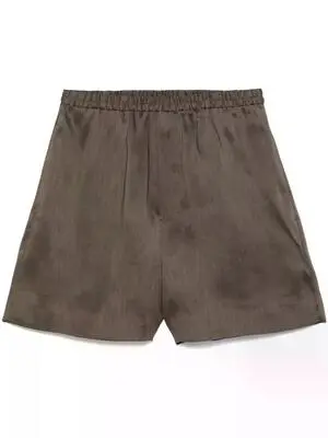 Loulou De Saison Adonia Shorts - Brown