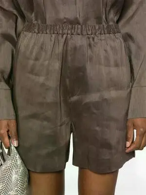 Loulou De Saison Adonia Shorts - Brown