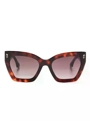 Etro Butterfly-frame Sunglasses - Brown