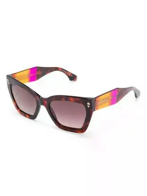 Etro Butterfly-frame Sunglasses - Brown