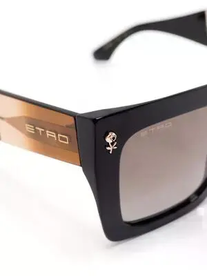 Etro Square-frame Sunglasses - Brown