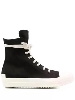 Rick Owens Hollywood High-top Sneakers - Black