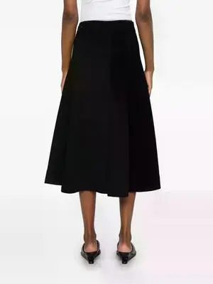 JIL SANDER Flared Midi Skirt