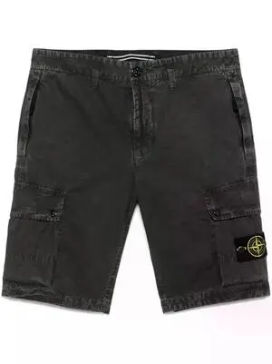 Stone Island Compass-badge Shorts - Black