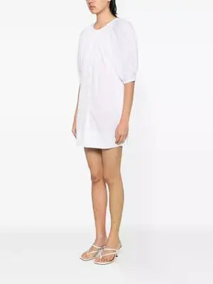 Staud Vincent Shirt Dress - White