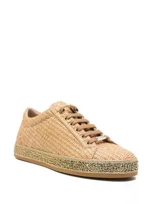 LE SILLA Raffia Sneakers