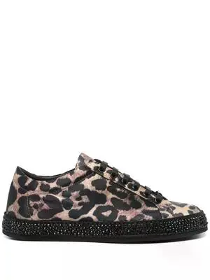 LE SILLA Leopard-print Sneakers