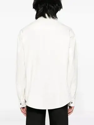 Palm Angels Cotton Overshirt - Neutrals