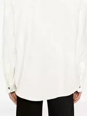 Palm Angels Cotton Overshirt - Neutrals