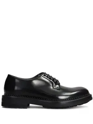 GREEN GEORGE Leather Derby Shoes