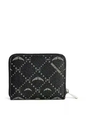 Zadig&Voltaire Monogram-pattern Wallet - Black
