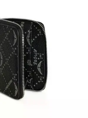 Zadig&Voltaire Monogram-pattern Wallet - Black