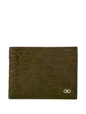 FERRAGAMO Gancini-plaque Wallet
