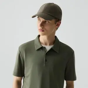 Theory Motion Wool Baseball Cap - Morel