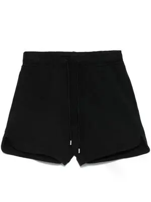 Pinko Logo-print Track Shorts - Black