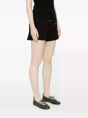 Pinko Logo-print Track Shorts - Black
