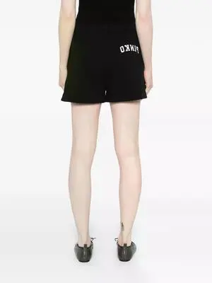 Pinko Logo-print Track Shorts - Black