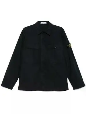 Stone Island Compass-badge Shirt - Black