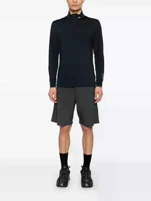 J. Lindeberg Tour Tech Mid Layer Polo Shirt - Blue