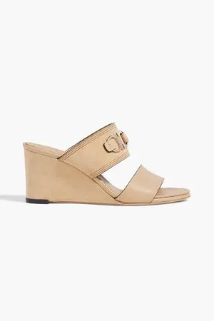 Ferragamo Wedge Mules Clogs For Women