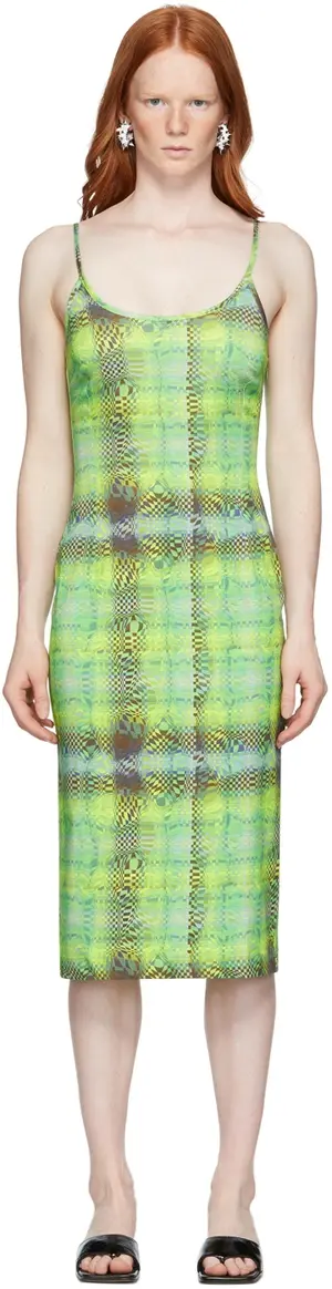 Paloma Wool Green Pantano Dress - 513 Green | Editorialist
