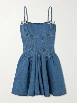 Self-portrait Denim Cocktail Dresses